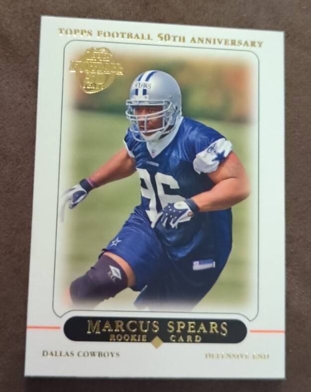 2005 Topps Marcus Spears #383 Dallas Cowboys LSU Tigers | eBay