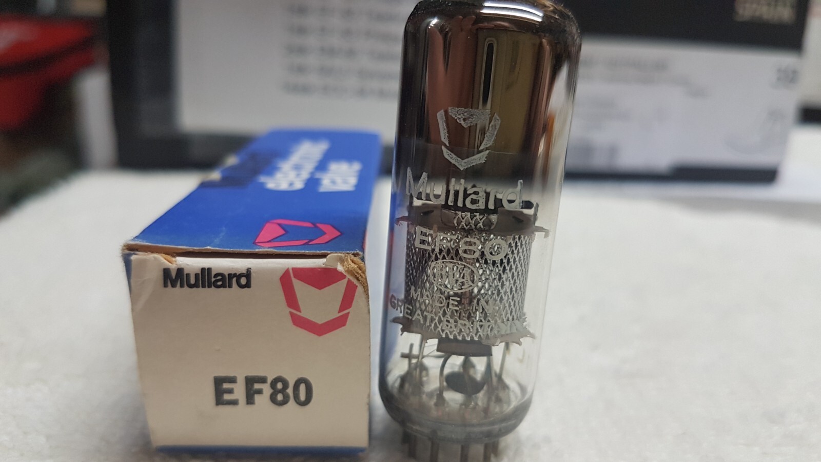 EF-80 / 6BX6 Mullard tube | eBay