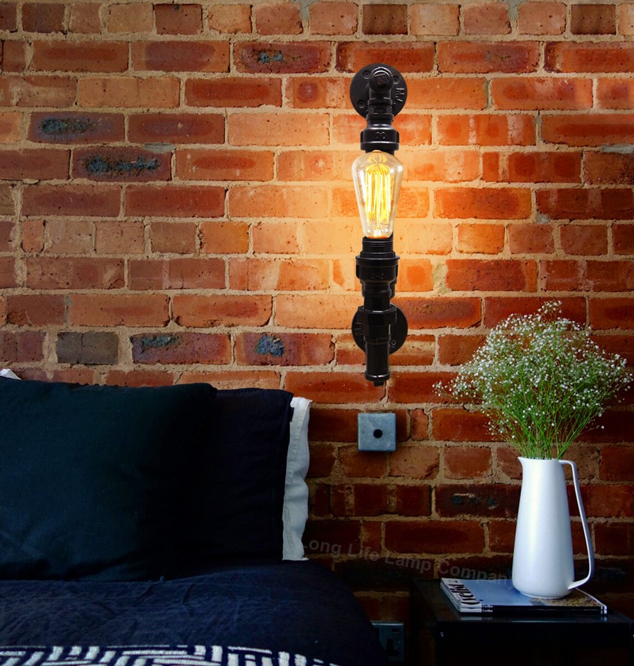 Vintage Unique Style Industrial Rustic Copper Steampunk Wall Light ...
