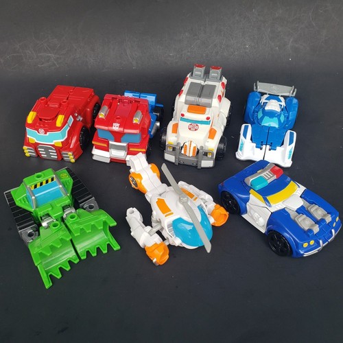 7x Transformers Rescue Heroes Heatwave Chase Boulder Medix Blades ...