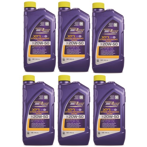 Royal Purple XPR 20W50 Racing Oil, 6 Quarts | eBay