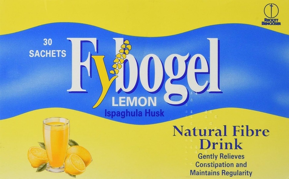 Delicious Lemon Natural Fibre Drink - 30 Sachets for Easy Daily Fiber ...
