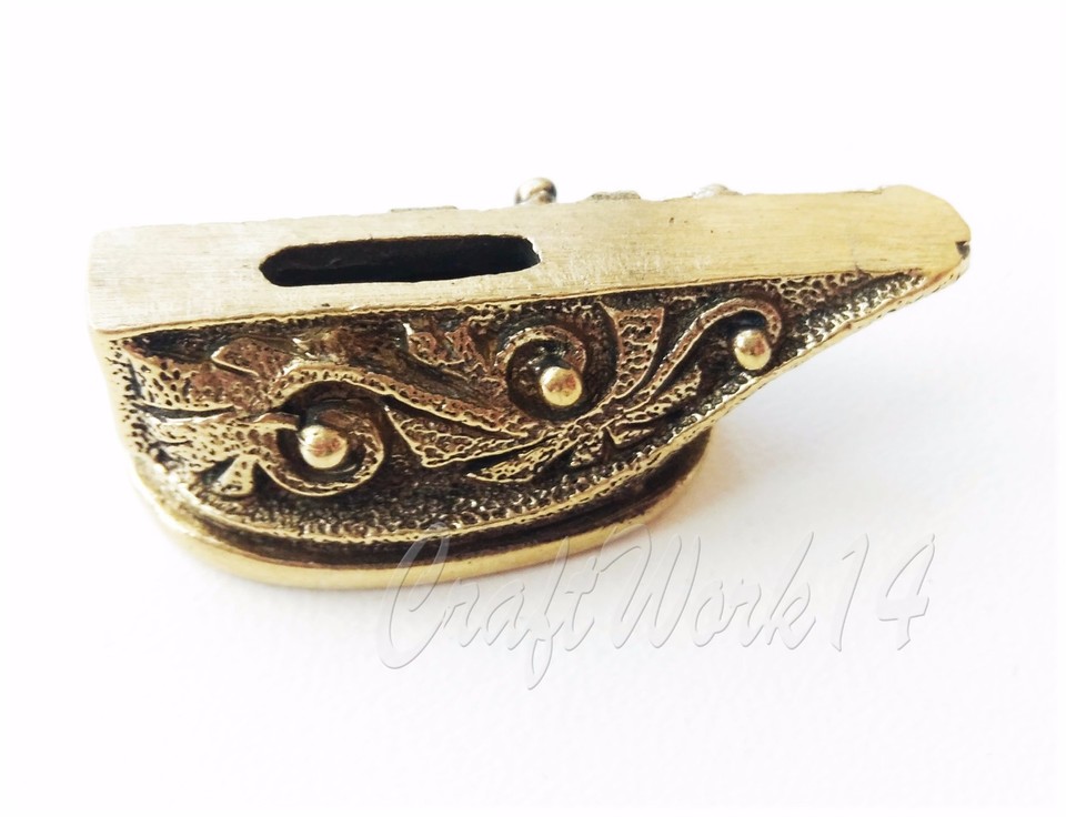 NEW WILD BOAR Knife Pommel + Finger Guard BRONZE Knives Making Handle ...