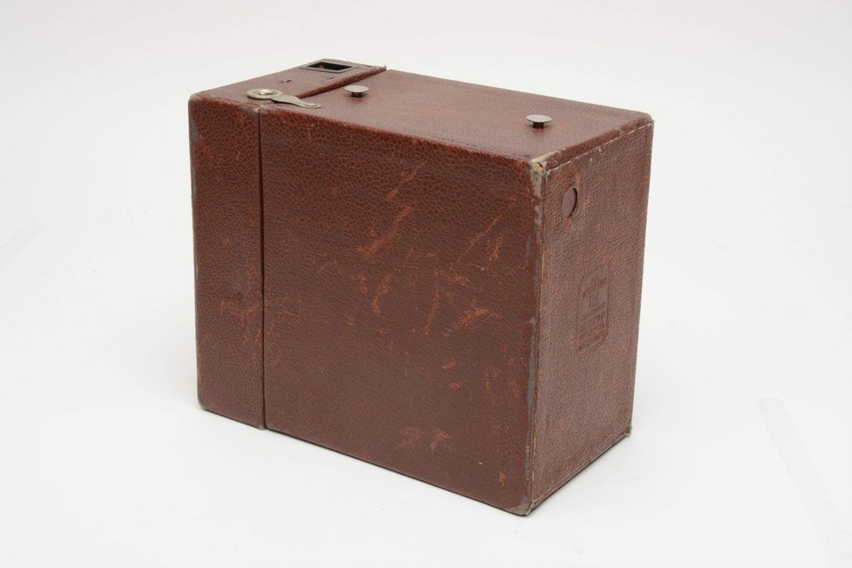 Kodak Rainbow Hawk-Eye Box Camera (A3L) No 2A Model B 116 Film Red ...
