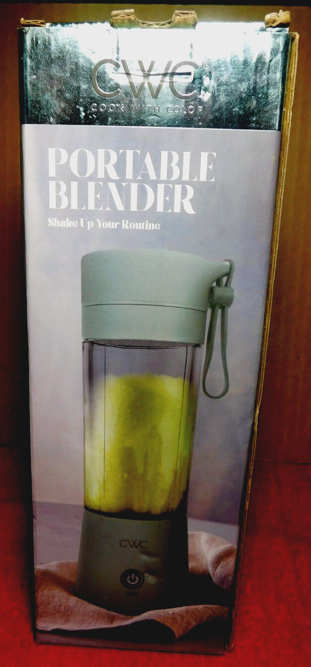 CWC (Cook With Color)~Portable Blender Model #CPBC01 SAG Green 2023 | eBay