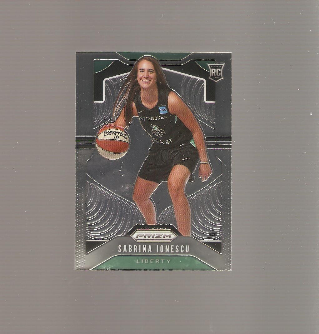 sabrina ionescu rookie 2020 panini prizm wnba card,PLEASE READ ...