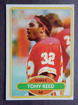 Tony Reed #173 Topps 1980 Football Card (Kansas City Chiefs) VG | eBay