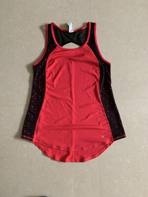 Xersion Women's Tank Top Active Wear Size S Small Lasercut Detail | eBay