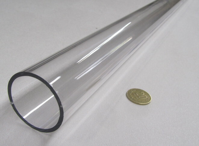 Kmac Polycarbonate Lexan Clear Tube Tubing 1.875" x 1.625" (1 7/8"x1 5/ ...