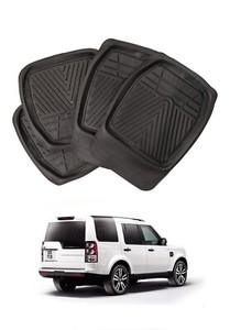 For LAND ROVER Discovery Deep Tray Rubber Floor Mats Heavy Duty Mud ...