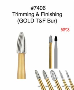 NEW Dental Trimming & Finishing Football Carbide Burs #7406 T&F 12 ...