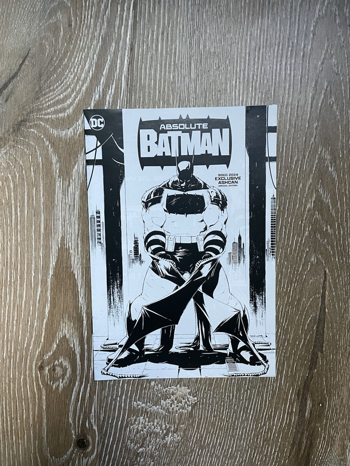 SDCC 2024 Absolute Batman 1 Exclusive Ashcan Special Edition UNSIGNED ...
