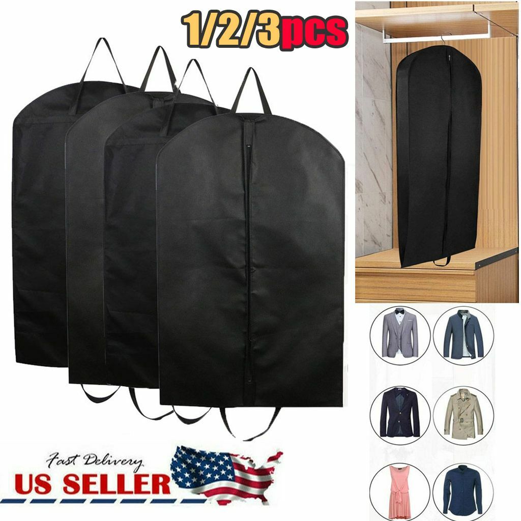 Garment Bags For Storage Household Essentials Hanging Zippered Garment