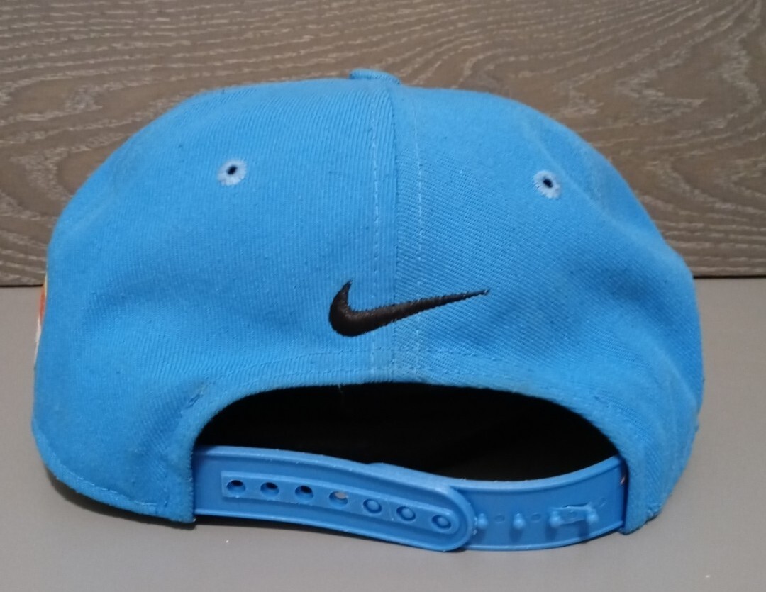 Nike True KD Kevin Durant Orange Blue OKC NBA SnapBack Hat | eBay