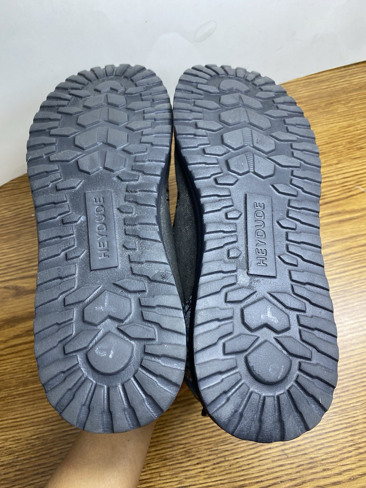 Hey Dude Denny Crafted Womens Size 9 Shoes Black Multicolor Pull On ...