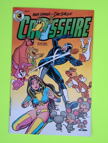 Crossfire #8 Eclipse Comics High Grade Comic Book J47-32 | eBay