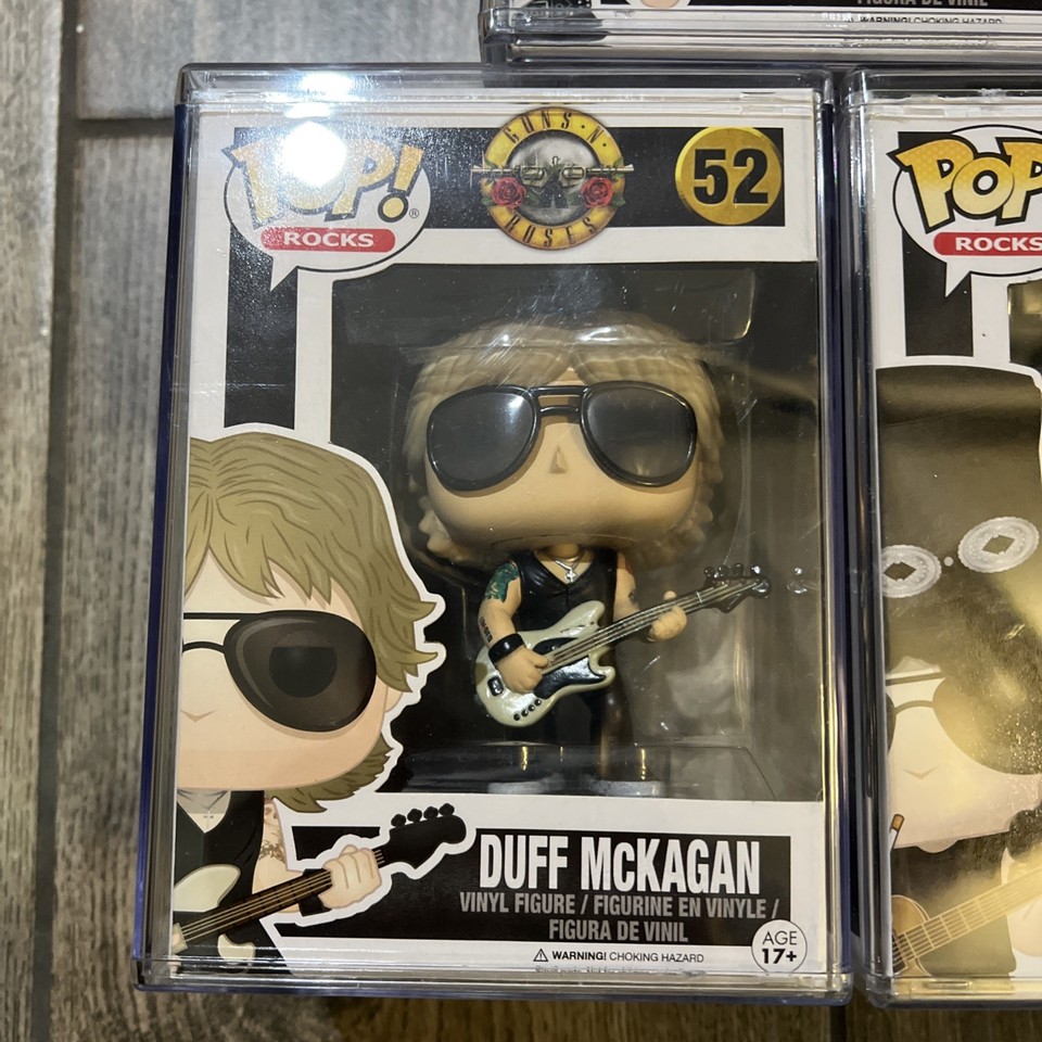 GUNS'N'ROSES FUNKO POP SET/AXL/SLASH/DUFF/ In Hard Stack | eBay