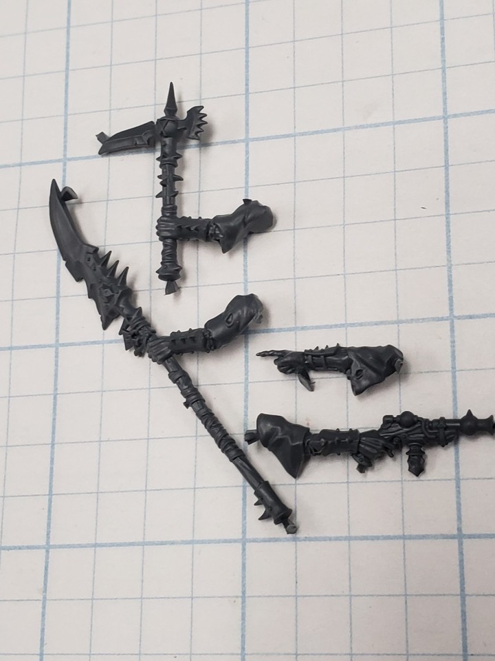 Warhammer Skaven Bits Stormvermin Elite Fangslayer Halberd Pistol Pick ...