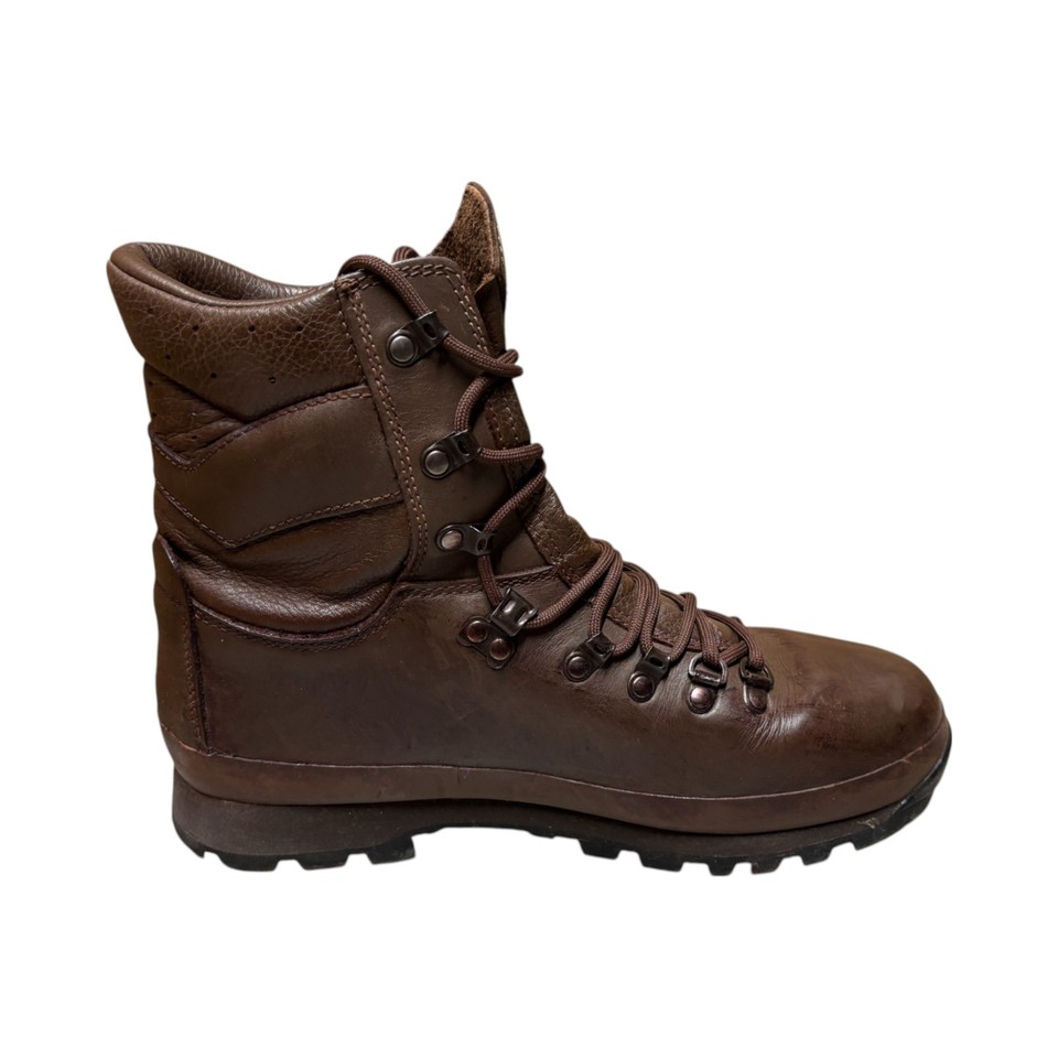 Altberg Defender Combat Boots - Brown Leather - Grade 1 - Size 8M | eBay UK