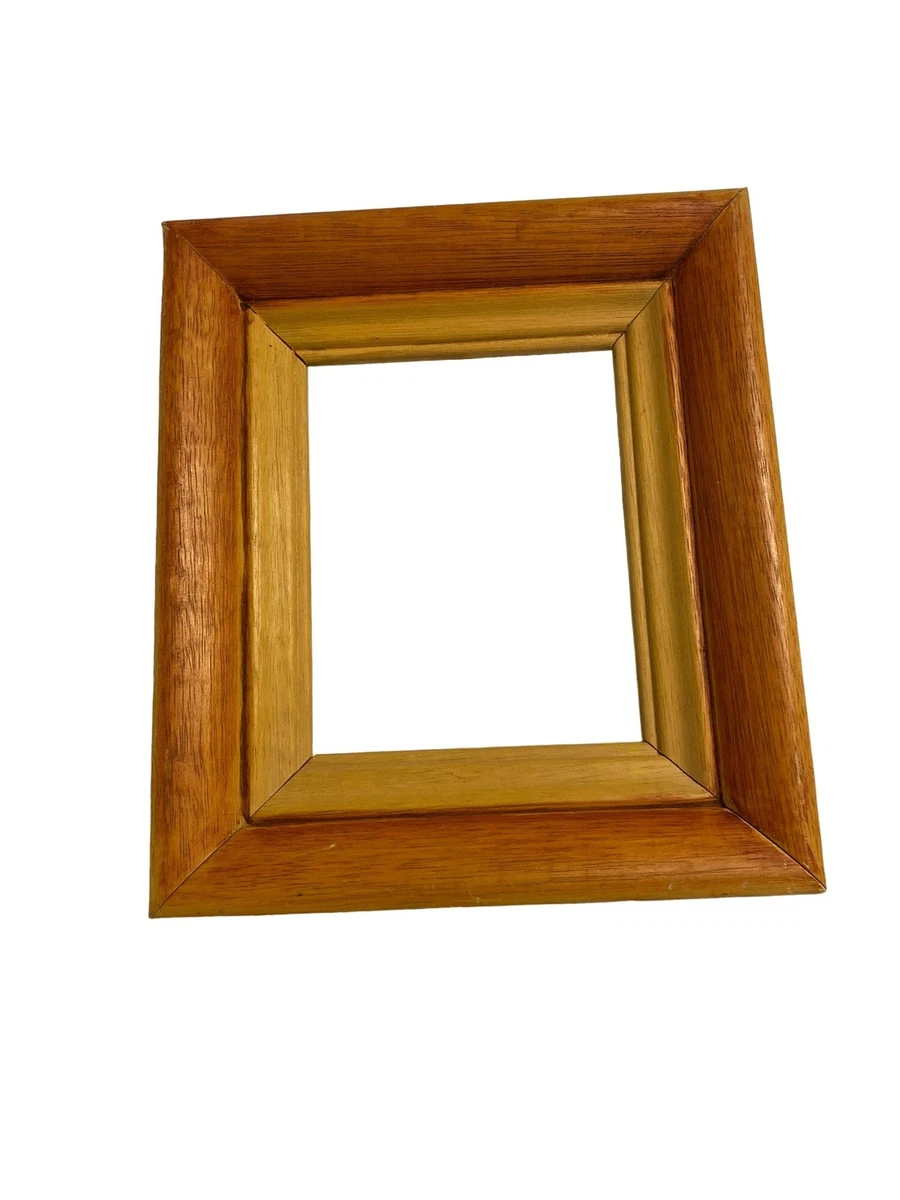 Empty Wooden Picture Frame