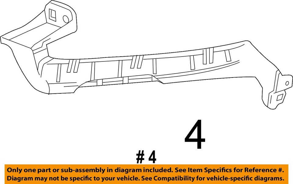 GM OEM 13-17 XTS Front Lamps Headlamp Components-Headlamp Assy Bracket ...