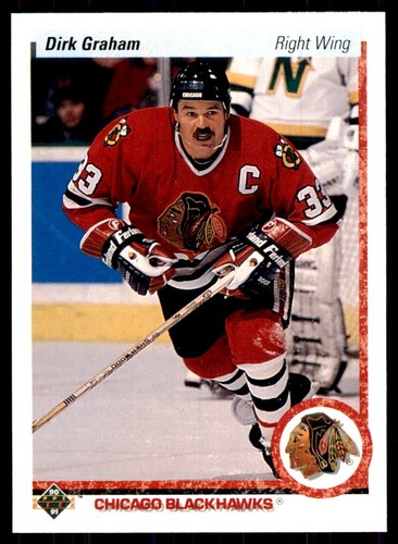 1990-91 Upper Deck Dirk Graham Hockey Cards #131 | eBay