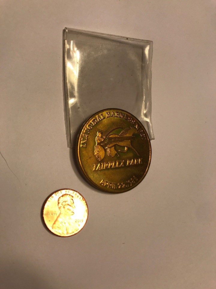 LA County Fair Fairplex Park 1986 Inaugural Harness Meet Horse Racing ...