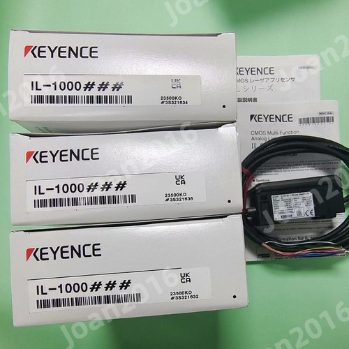KEYENCE IL-1000 MULTI-FUNCTION LASER SENSOR AMPLIFIER UNIT DIN-RAIL ...