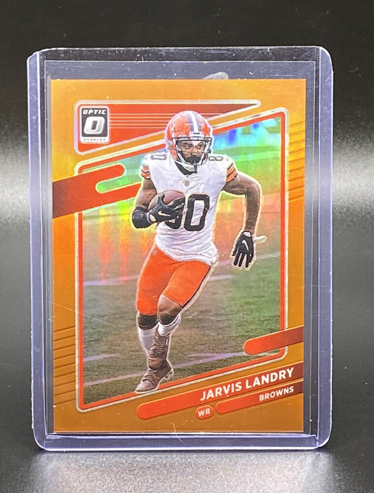 2021 Panini Donruss Optic - Orange Prizm #139 Jarvis Landry /199 | eBay