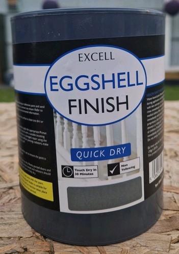 Quick Dry Interior Eggshell 1 Litre - Grey Green | eBay UK