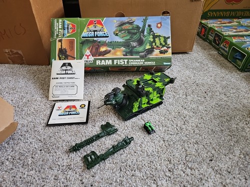 Kenner Mega Force Ram Fist Spearhead Command Vehicle Megaforce 1989 | eBay