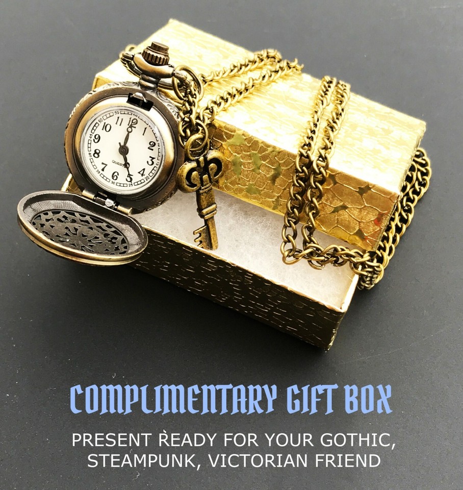 Steampunk WATCH KEY Necklace Victorian gothic WITCH pendant antique ...