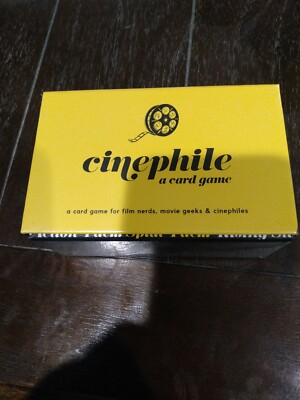 Cinephile: a Card Game by Cory Everett (2019, Game) 9781984825575| eBay