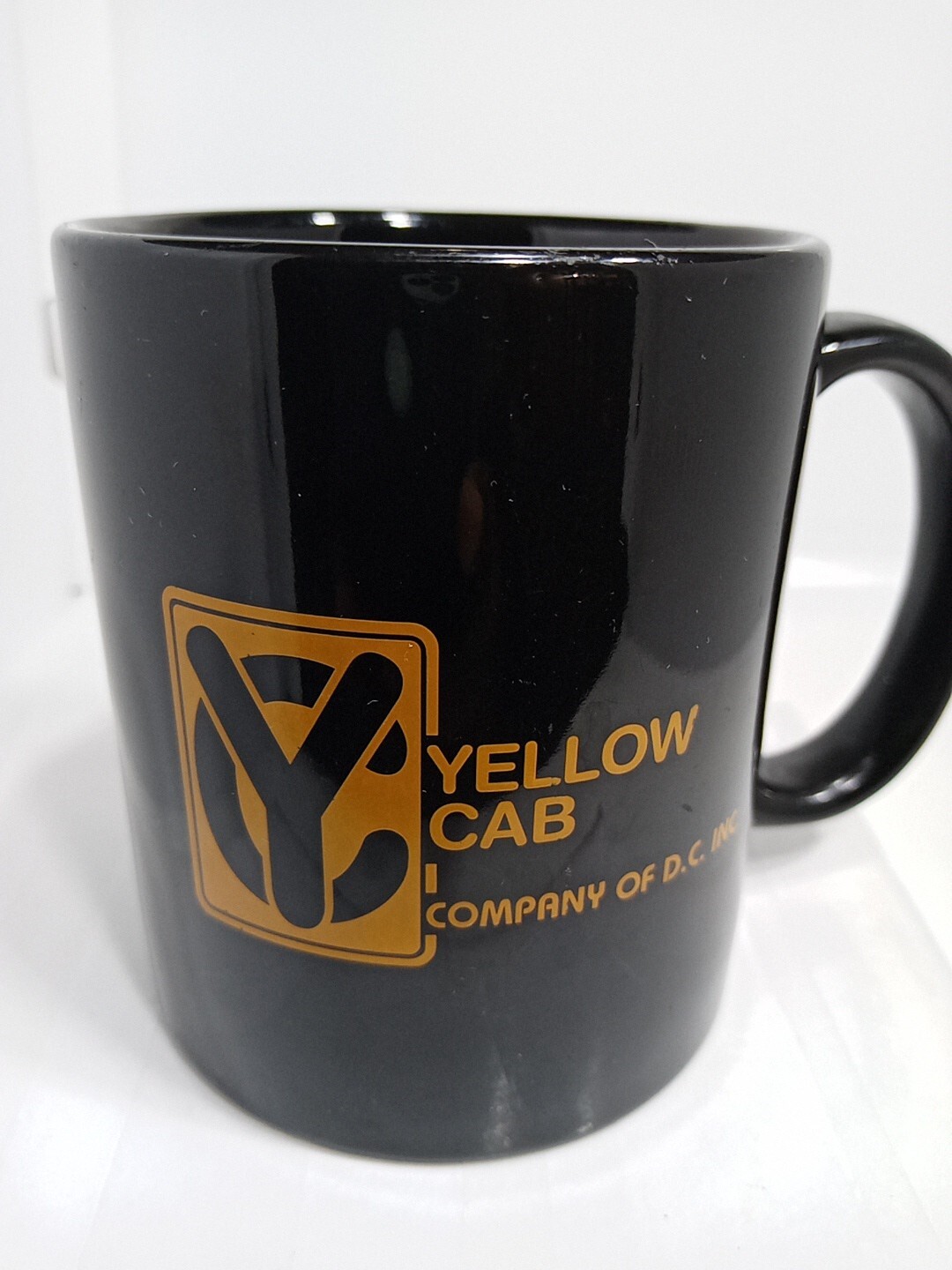 DC YELLOW CAB COFFEE MUG. DC YELLOW TAXI COMPANY CAB MUG. DC CAB Mug ...