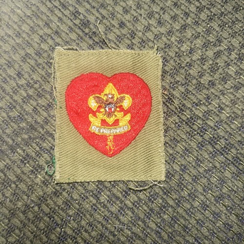 1940s? Cut Edge Square BOY SCOUT Life Rank Patch | eBay
