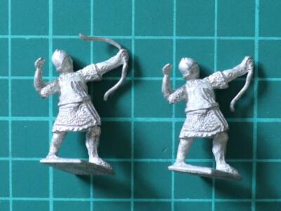 Hinchliffe Models 25mm/28mm Medieval 11th/12th Century Archer MF1 x 2 ...