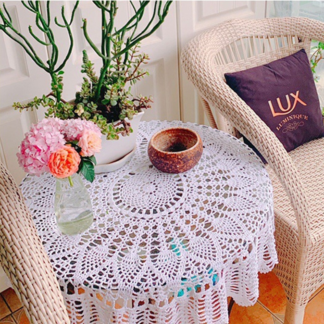 Round Table Crochet Pattern Cheval Set Crochet Pattern Little