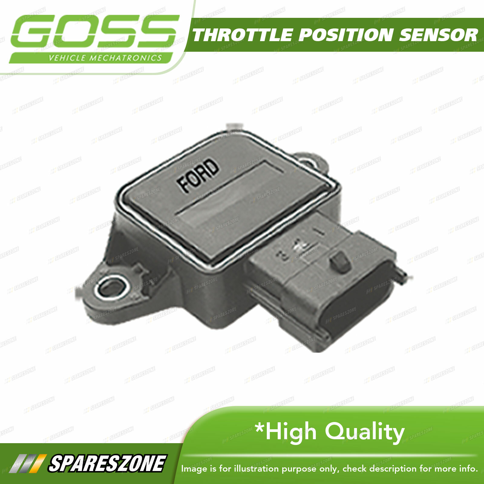 Goss Throttle Position Sensor for Ford Falcon LTD AU XR6 6Cyl 4.0L 3/ ...