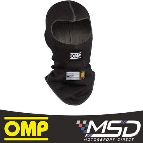 2025 OMP First Balaclava Black Medium Entry Level Motorsport FIA ...