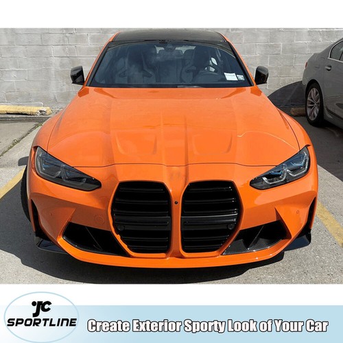 For BMW 21+ G80 M3 G82 G83 M4 Carbon Front Grill Air Inlet Duct Vent ...