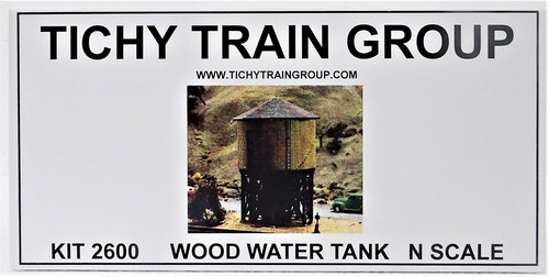 N Scale Tichy Train Group 2600 Wood Water Tank Kit | eBay