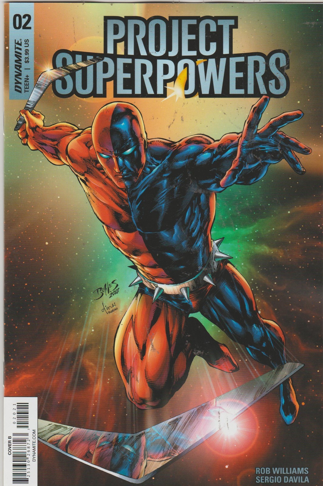 DYNAMITE COMICS PROJECT SUPERPOWERS #2 SEPTEMBER 2018 VARIANT B 1ST ...
