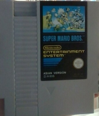 Super Mario Bros Nintendo NES Asian Version ****RARE**** 30 Day ...