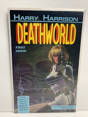 Deathworld, #1 Harry Harrison -Sci-Fi - 1991 Adventure Comic | eBay