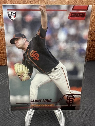 💥Sammy Long 2022 Topps Stadium Club RED FOIL Rookie RC San Francisco ...