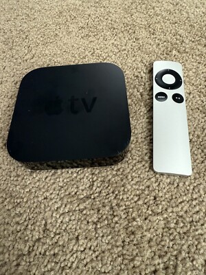 Apple TV (3rd Generation) HD Media Streamer - A1469 With Remote | eBay