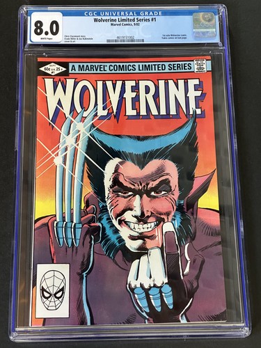 Wolverine Limited Series #1 Marvel Comics 1982 1st Solo Comic CGC 8.0 ...