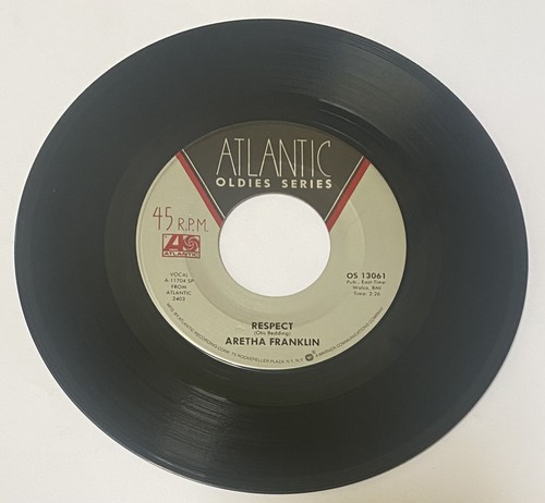 Aretha Franklin " Respect / You're All I Need to Get By " 45 vinyl ...