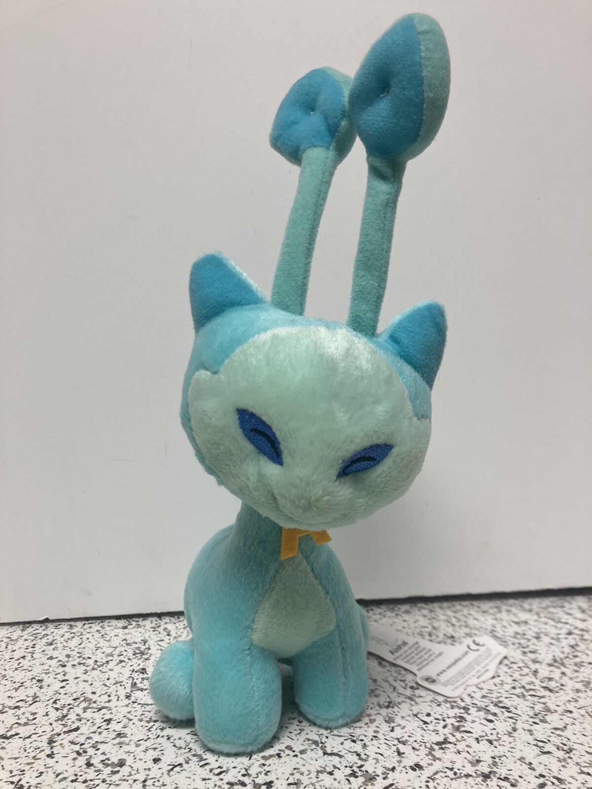 NEOPETS Blue Aisha Stuffed Animal 10" Plush 2002 with tags new vintage