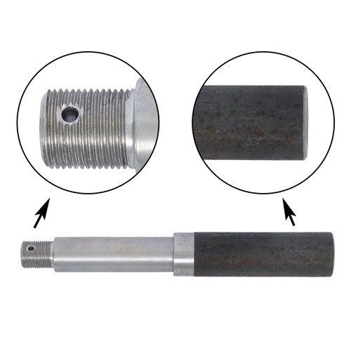 W/ 1" Round BT8 Spindle & 4 on 4" Bolt Idler Hub Pack of 8 Trailer Axle ...